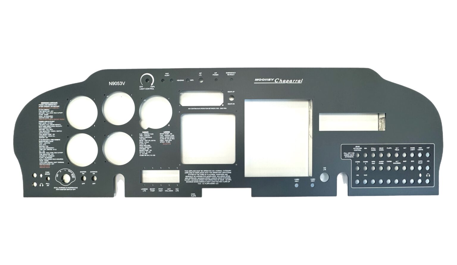Superior Panels - Custom Aircraft Instrument Panels- Superior Aircraft ...